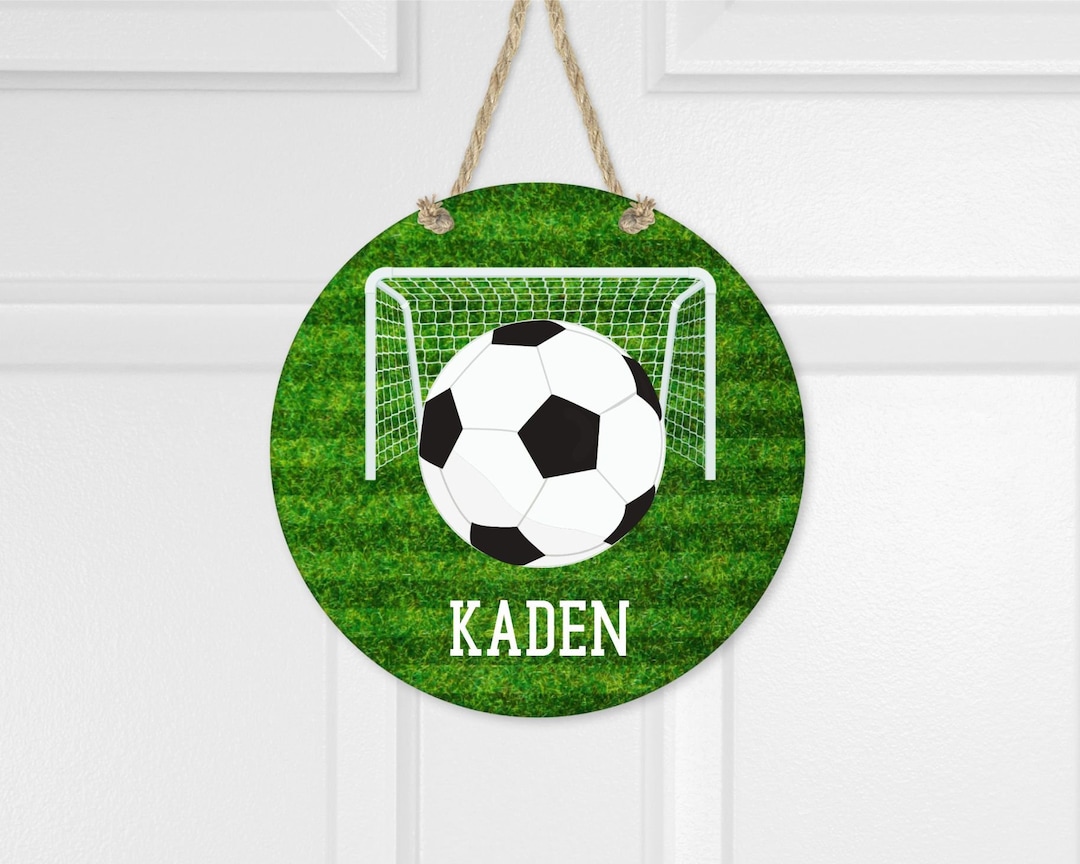Letrero de fútbol letrero de fútbol personalizado letrero de - Etsy México