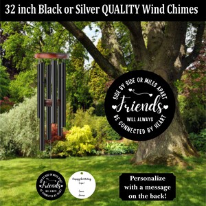 Friendship Wind Chime, Friendship Gifts, Custom Gifts, Wind Chimes ...