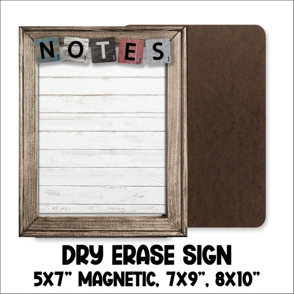 Dry Erase Sign - Etsy
