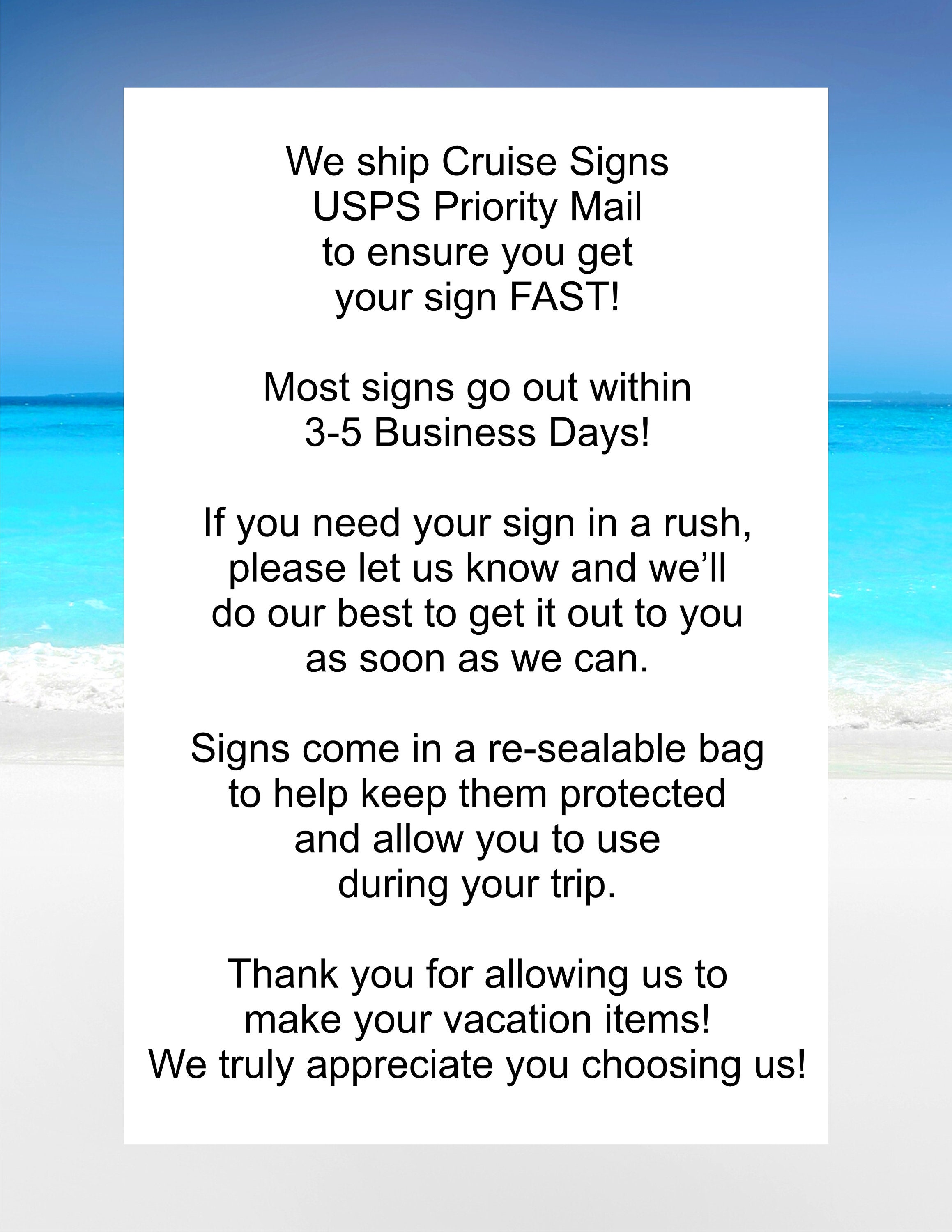 Personalized Cruise Door Sign: Tropical Vacation Decor - Etsy