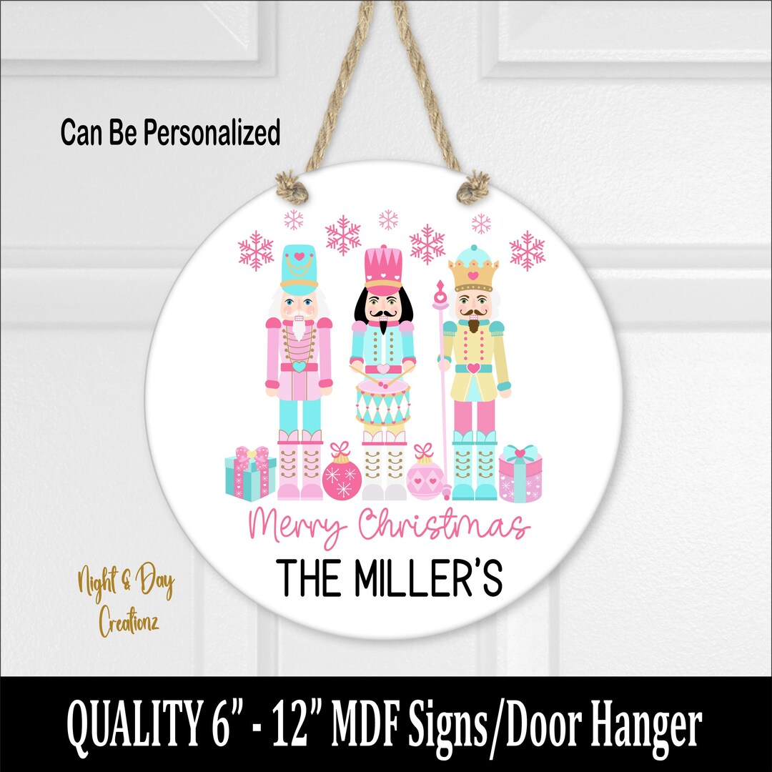 Nutcracker Sign Nutcracker Wreath Center Nutcracker Door - Etsy