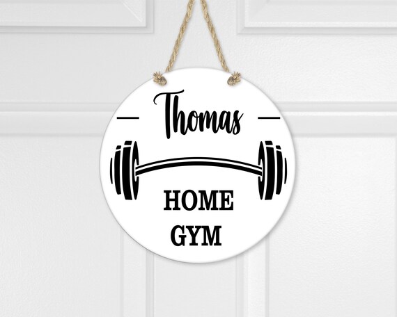 Home Gym Sign Workout Sign Welcome to Our Gym Sign - Etsy