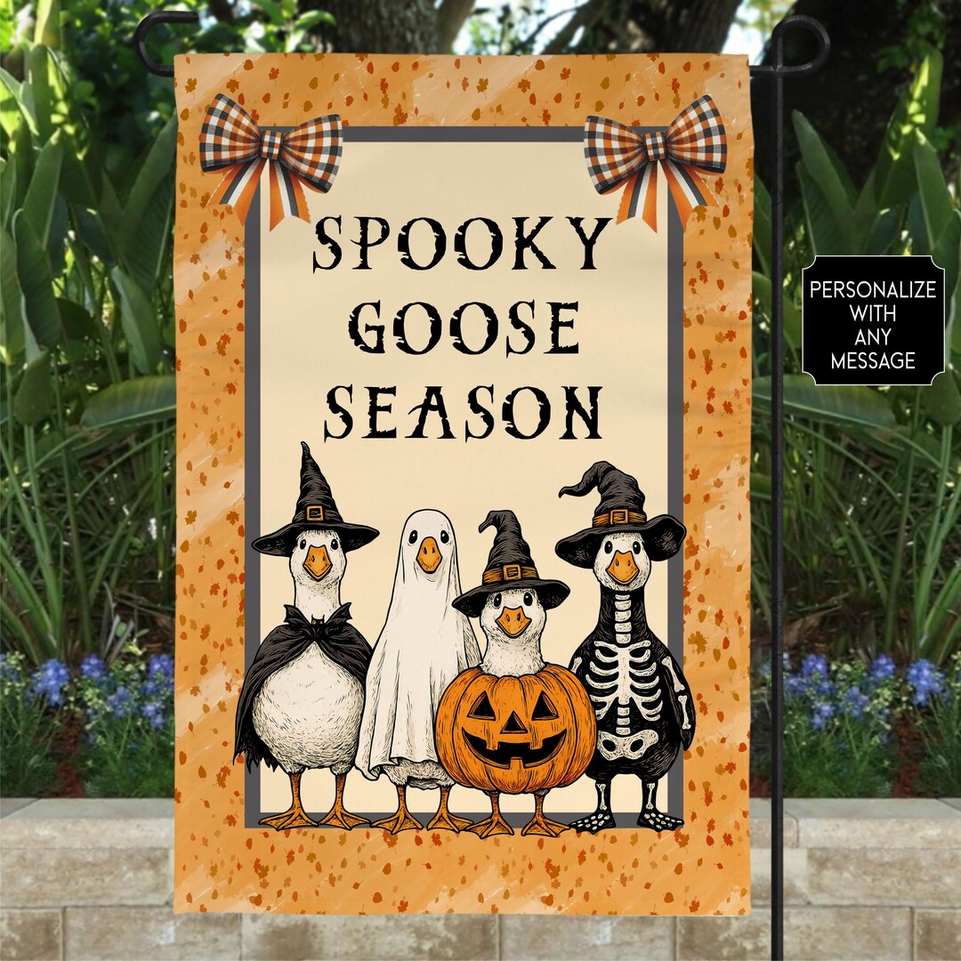 Halloween Flag, Goose, Geese, Flag, Goose Gift - Etsy