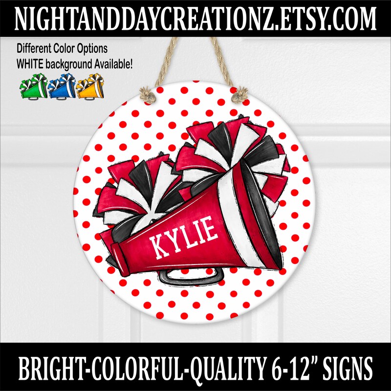 Cheerleader Signs - Etsy