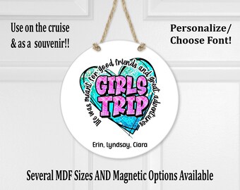 Girls Trip Door Hanger - Etsy