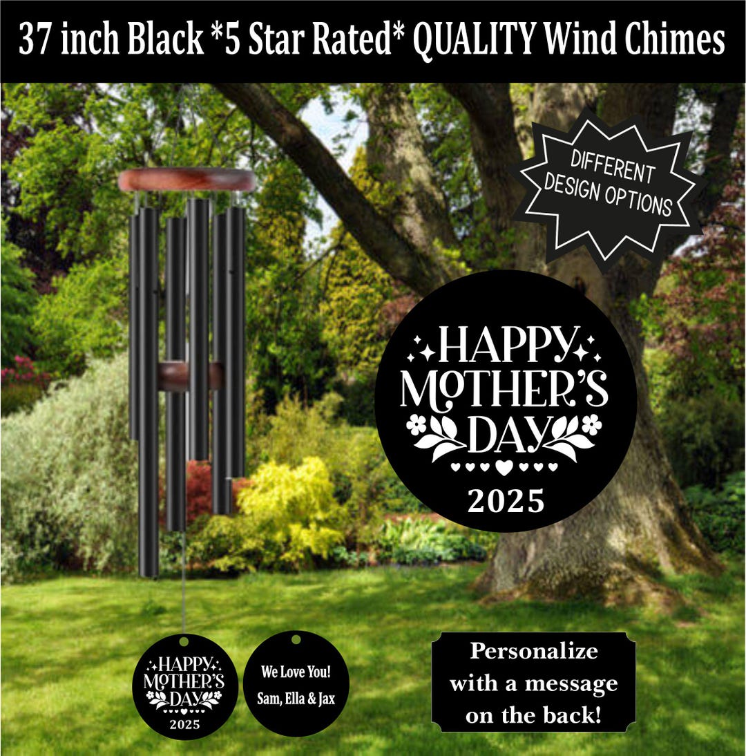 Mother Wind Chime, Mother's Day Gift, Wind Chime, Grandma, Mom, Gift ...