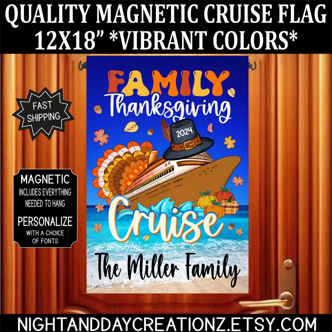 Cruise Flag, Thanksgiving Cruise, Cruise, Thanksgiving, Cruise Magnet ...