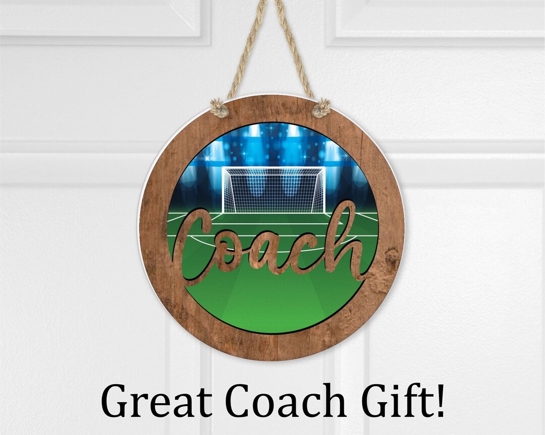 Soccer Coach Sign, Soccer Sign, Sports Decoration, Sports Signs, Soccer ...