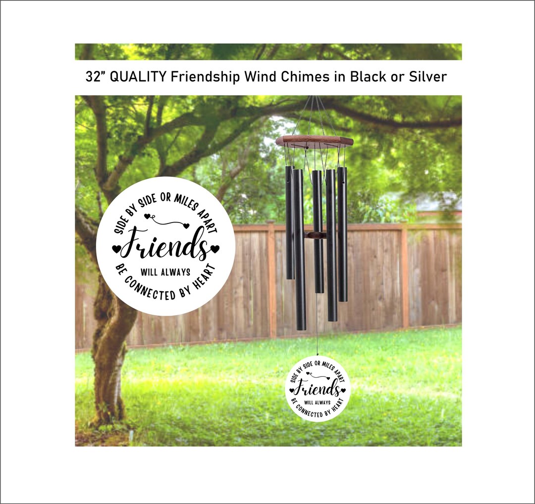 Friendship Wind Chime, Friendship Gifts, Custom Gifts, Wind Chimes ...