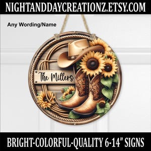 Fall Sign, Sunflower Sign, Welcome Sign, Welcome Door Hanger, Rustic ...