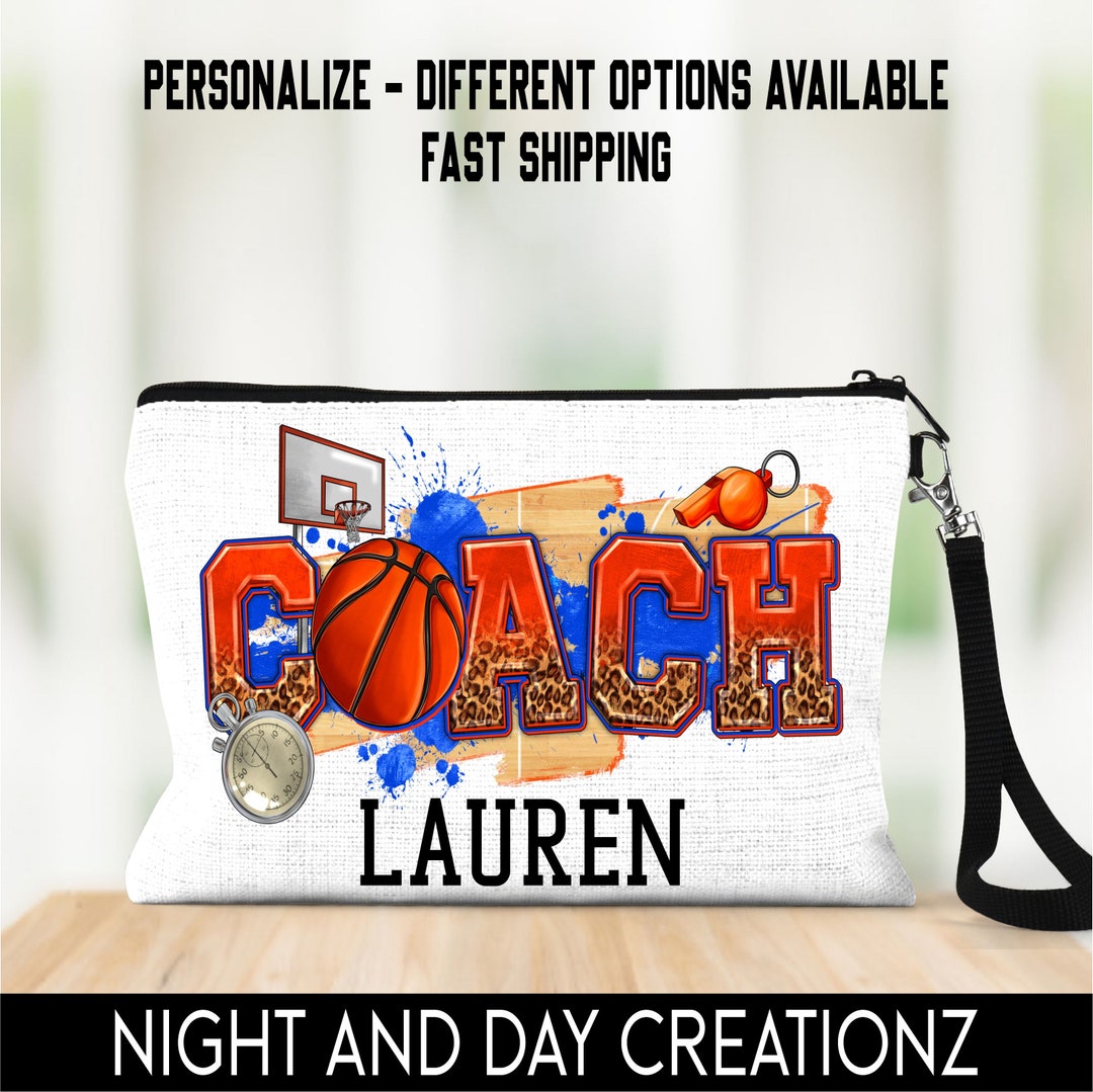 Basketball Coach Bag, Personalized Basketball Bag, Basketball Team Gift ...