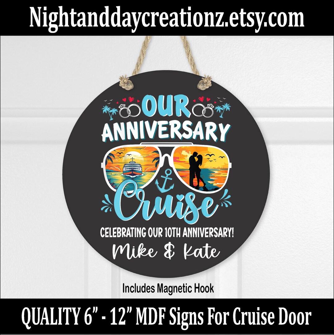 Cruise Door Sign, Cruise Magnet, Cruise Personalized Door Sign, Cruise ...