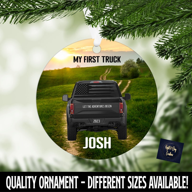 Gmc Pickup Truck Ornament - Etsy