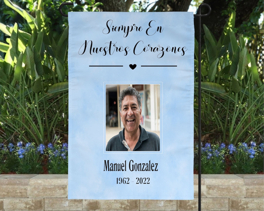 Spanish Memorial Garden Flag, Cemetery Flag, Hispanic Memorial ...