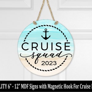 Cruise Ship Sign Cruise Squad Personalized Sign Cruise Trip - Etsy