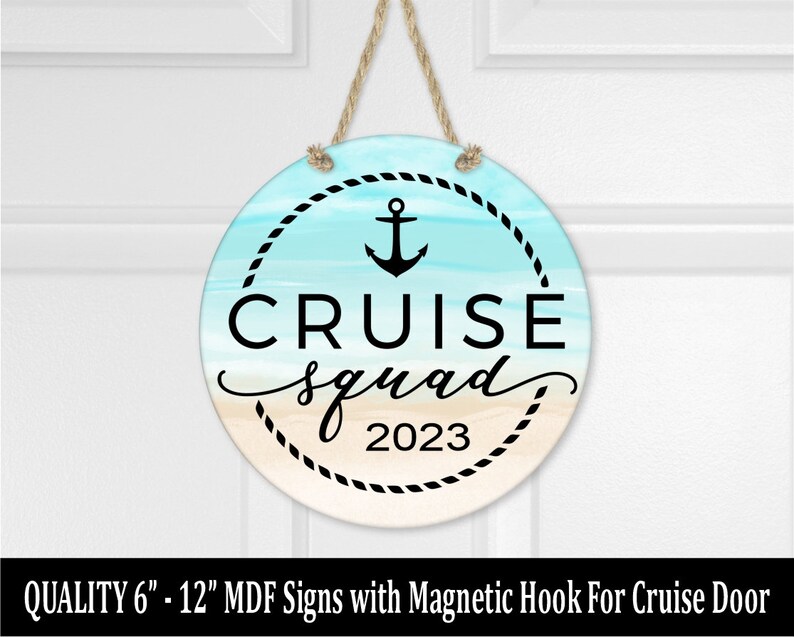 Cruise Ship Sign Cruise Squad Personalized Sign Cruise Trip - Etsy