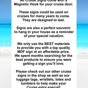 Cruise Ship Sign, Family Cruise Ship Personalized Door Sign, Cruise ...