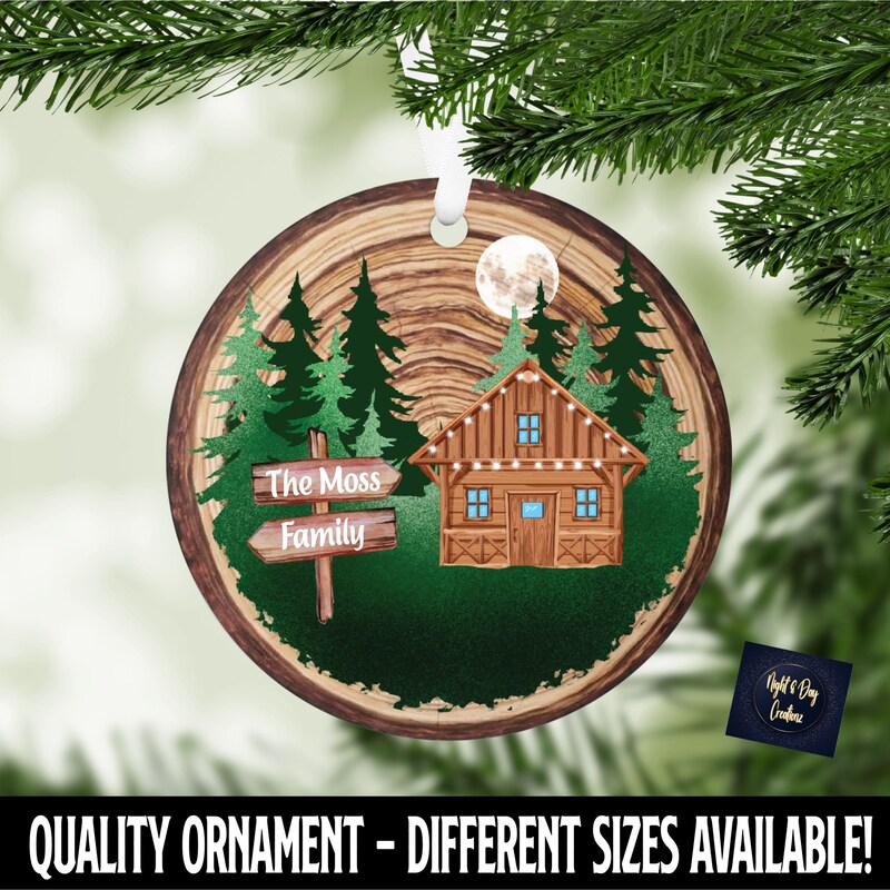 Cabin Ornament - Etsy