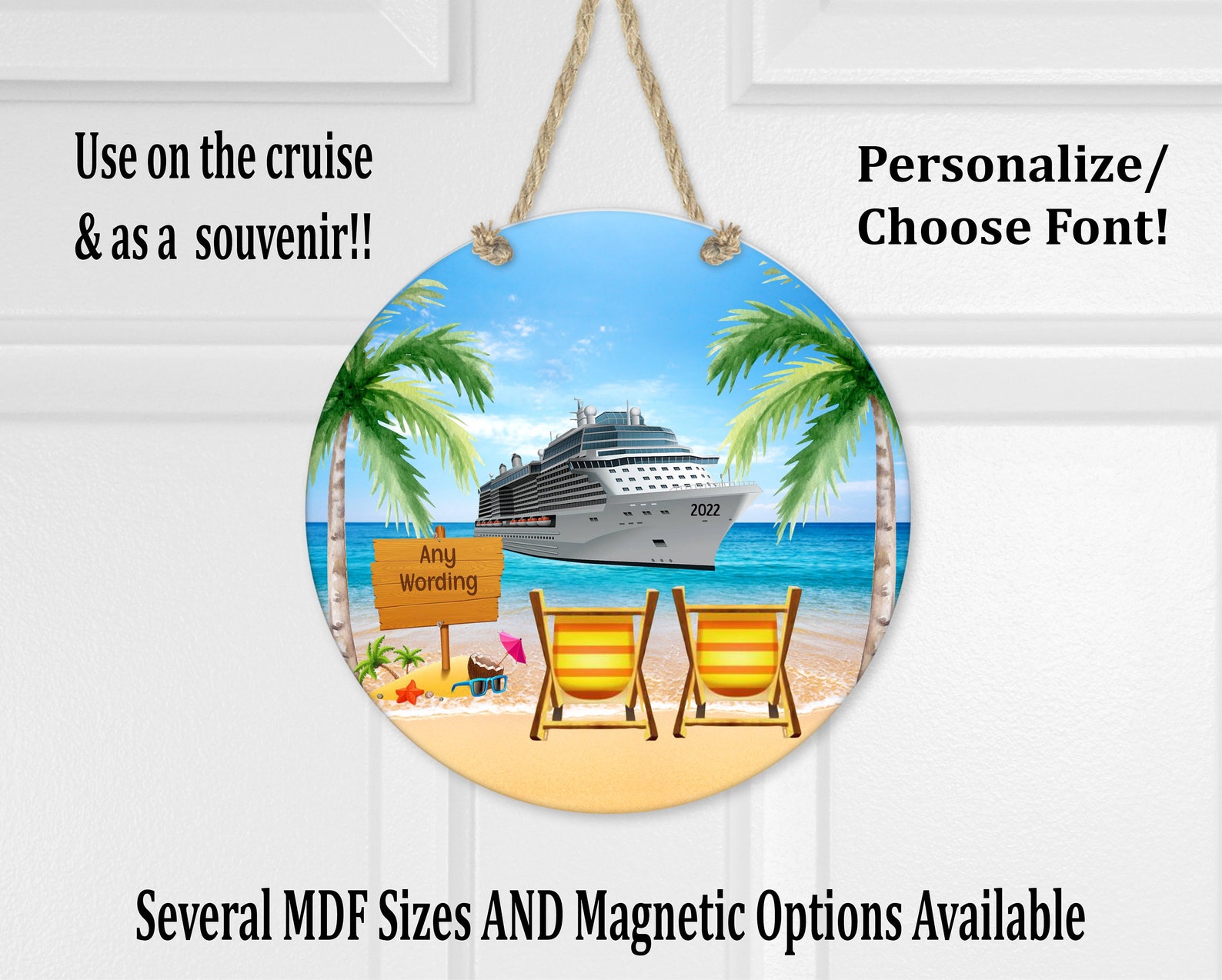 Cruise Ship Sign Cruise Ship Personalized Door Sign Cruise - Etsy