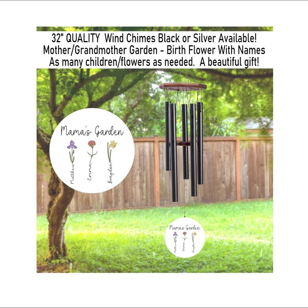 Personalized Wind Chime Thank You - Etsy