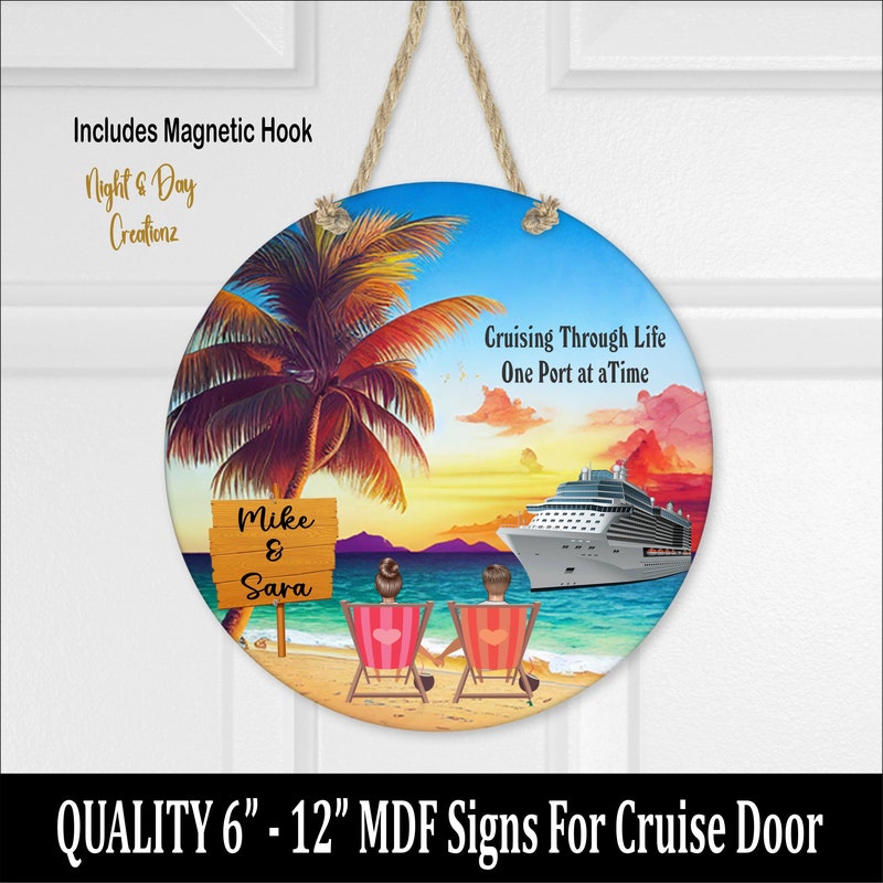 Cruise Door Sign - Etsy
