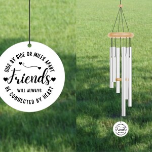Friendship Wind Chime Friendship Gifts Custom Gifts Wind - Etsy