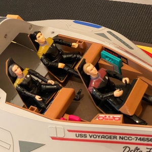Star Trek Voyager Delta Flyer 3D Printed Playset. Fits (3) 5" Figures ...