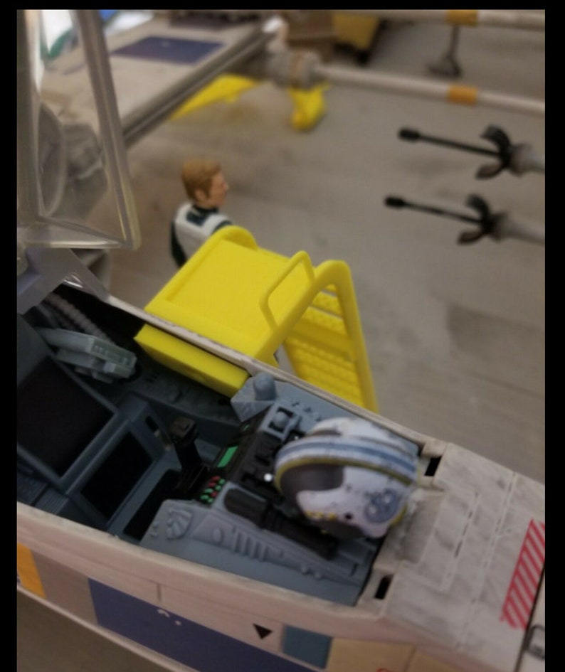 X-wing Ladder 3D Printed for Vintage Collection Star Wars X-wing. Mag ...