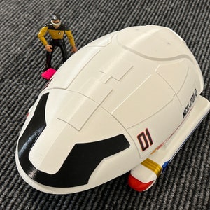 Star Trek TNG Enterprise D Type 7 Shuttle. 3D Printed - Etsy