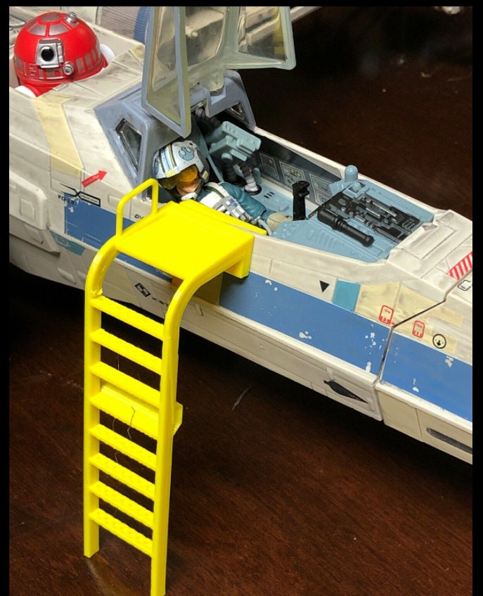 X-wing Ladder 3D Printed for Vintage Collection Star Wars X-wing. Mag ...