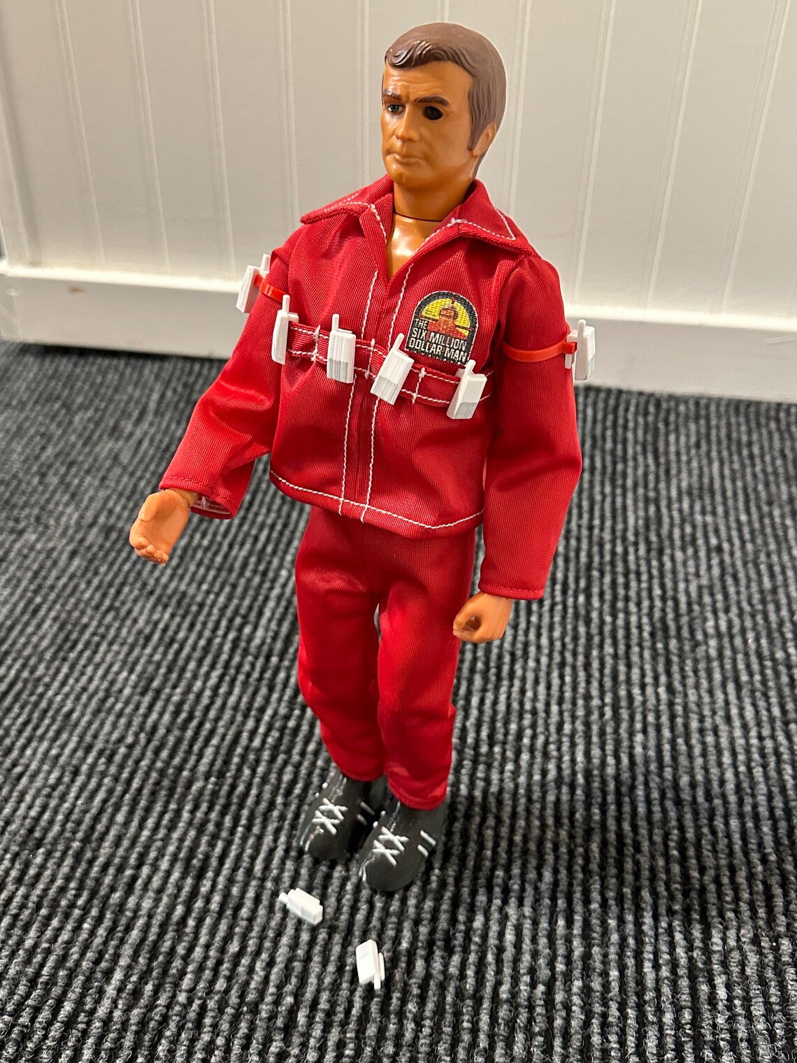 No Action Figure the Six Million Dollar Man Body Scanner Sensors 3D ...