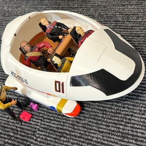 Star Trek TNG Enterprise D Type 7 Shuttle. 3D Printed - Etsy