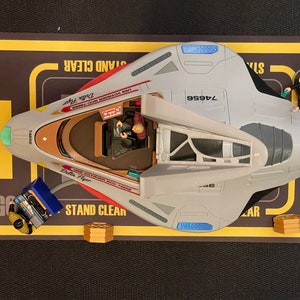 Star Trek Voyager Delta Flyer 3D Printed Playset. Fits (3) 5" Figures ...
