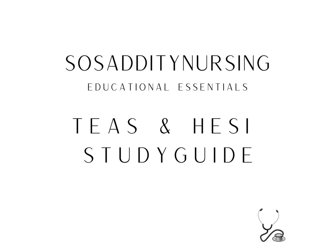 Cardiovascular and Digestive Systems- TEAS & HESI Pre-nursing Notes - Etsy