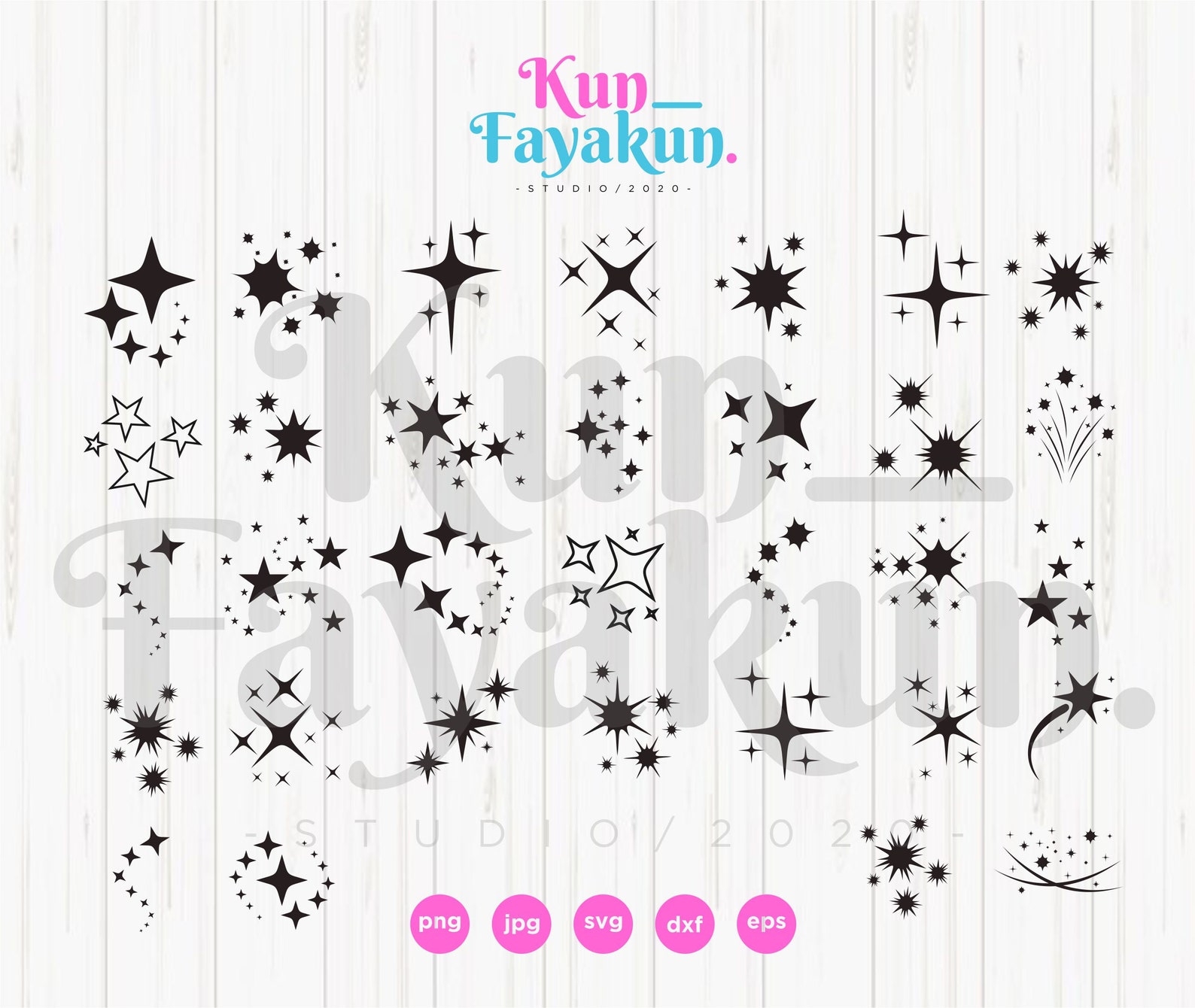 Sparkle Svg Sparkle Bundle Svg Sparkle Clipart Star Sparkle Svg