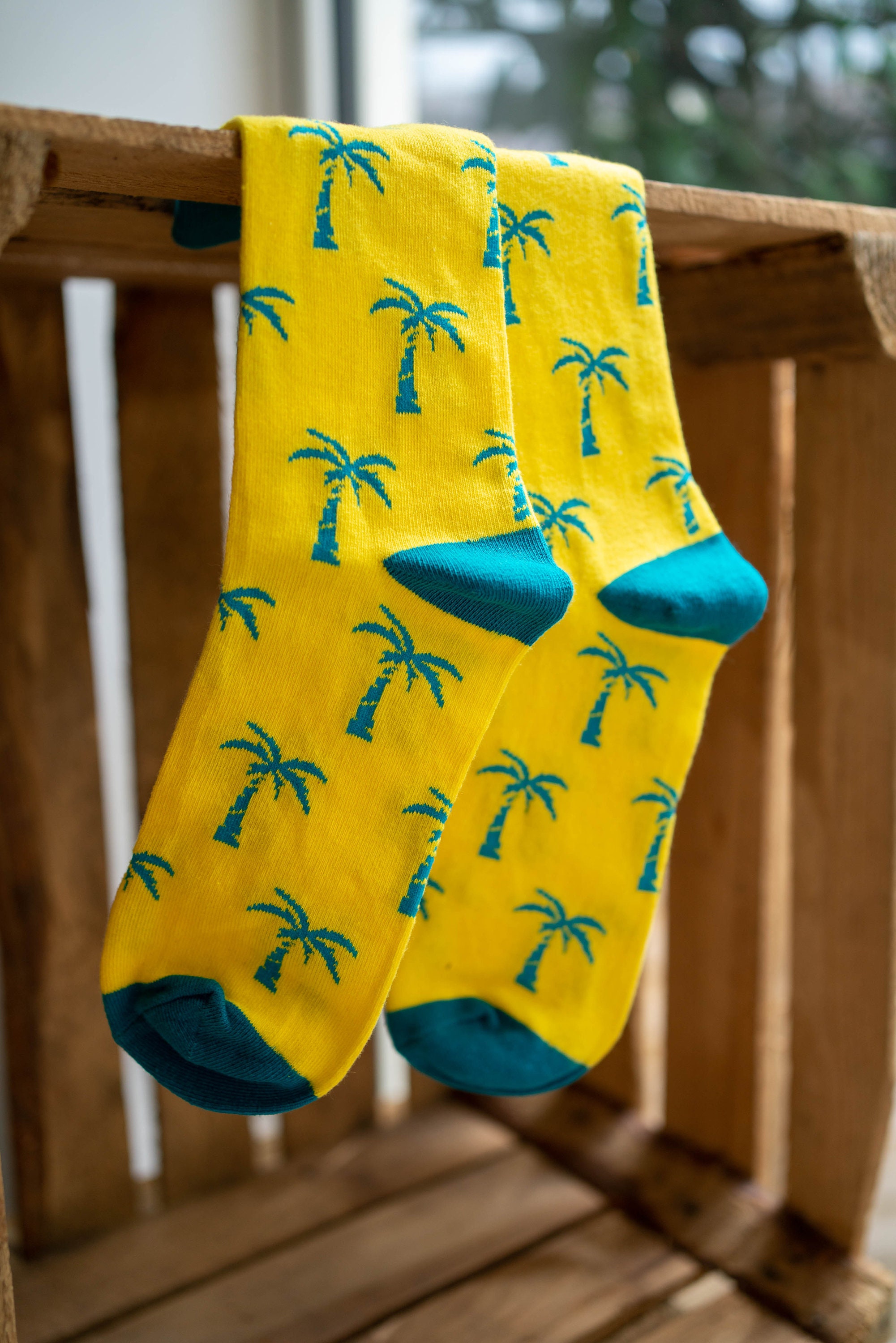 Palm Tree Socks. Fun Socks. - Etsy