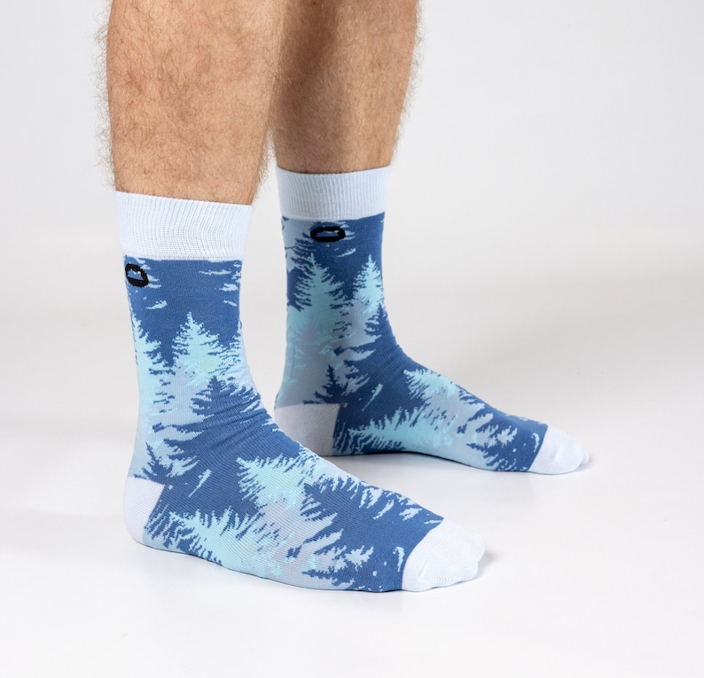 BAMBOO SOCKS | WINTER | Landscape Socks | Seasonal Socks | Winter Socks ...