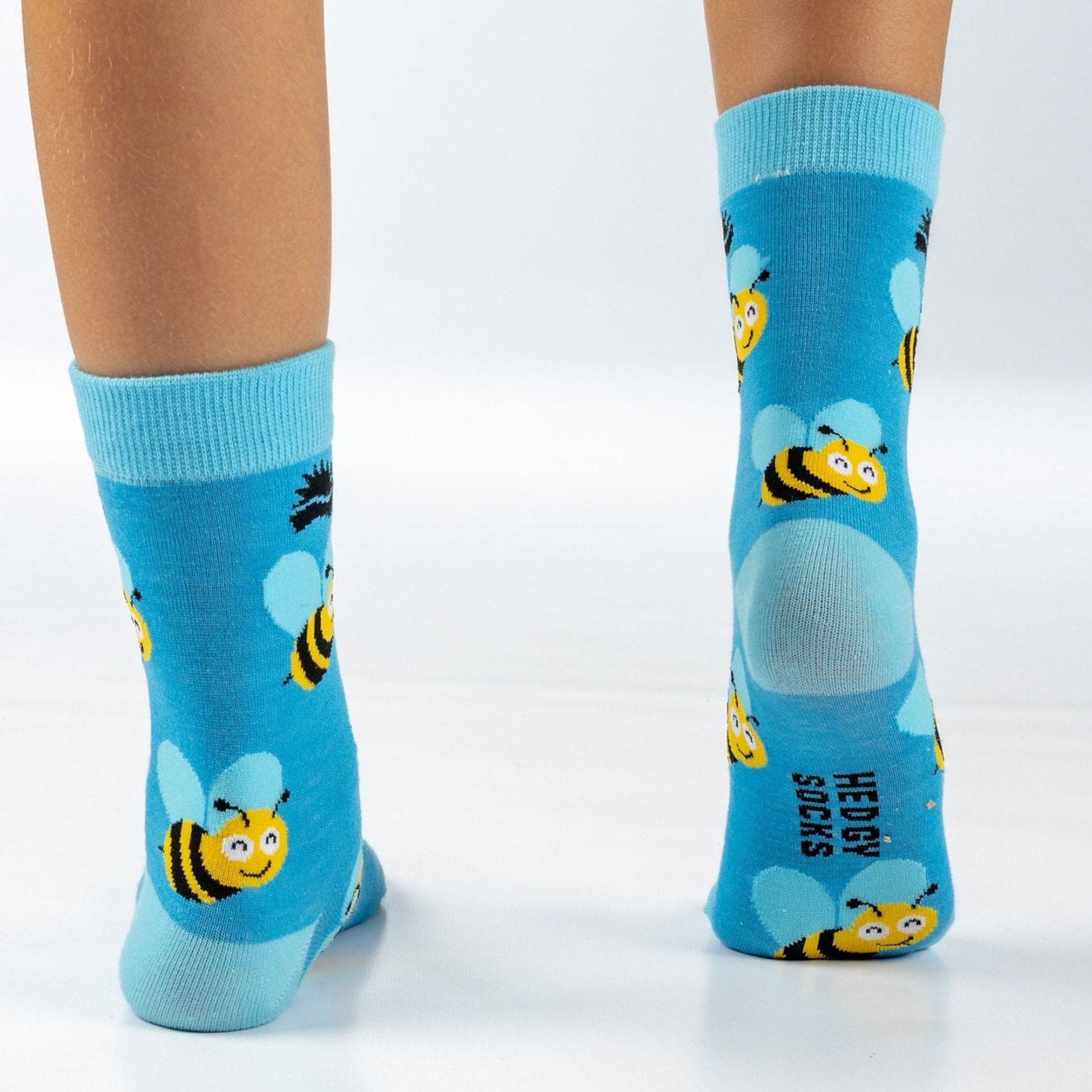KIDS BAMBOO SOCKS | Bee | Blue | Insect | Honey Bee | Cool Socks ...