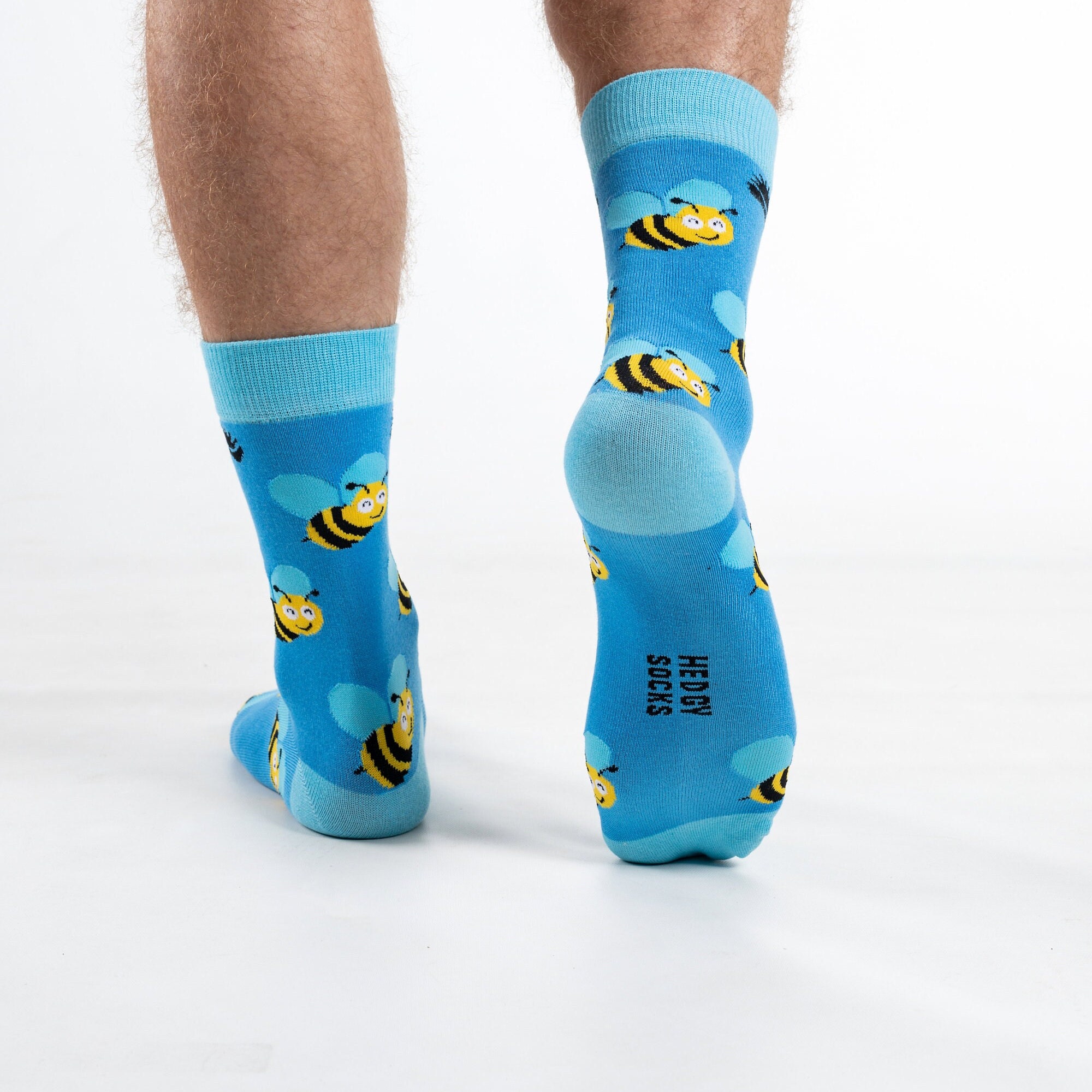 BAMBOO SOCKS BEE Insect Socks Cute Socks Blue Socks - Etsy