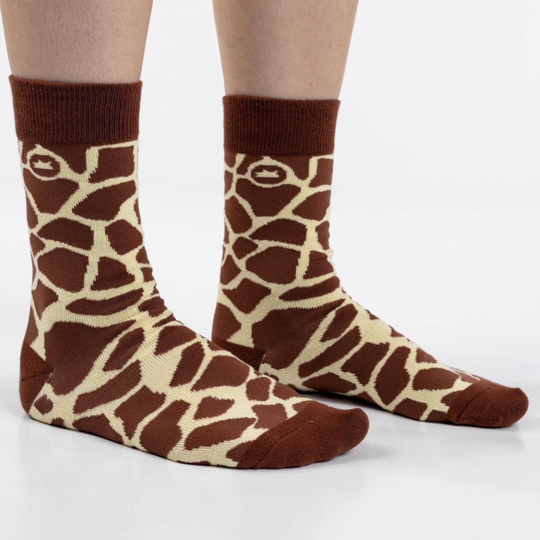 BAMBOO SOCKS | GIRAFFE | Wildlife Socks | Animal Print Socks | Giraffe ...
