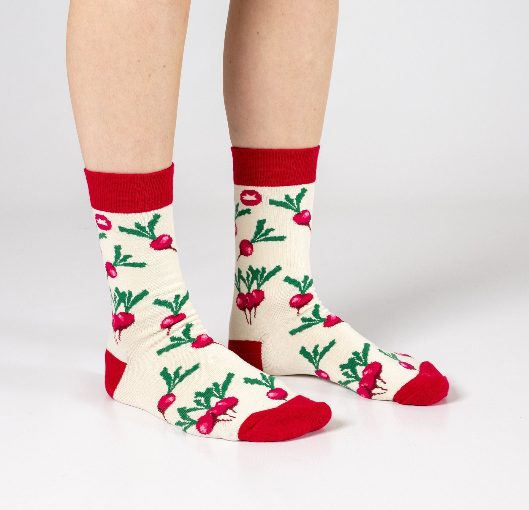 BAMBOO SOCKS | RADISH | Vegetable Socks | Sustainable Socks | Veggie ...