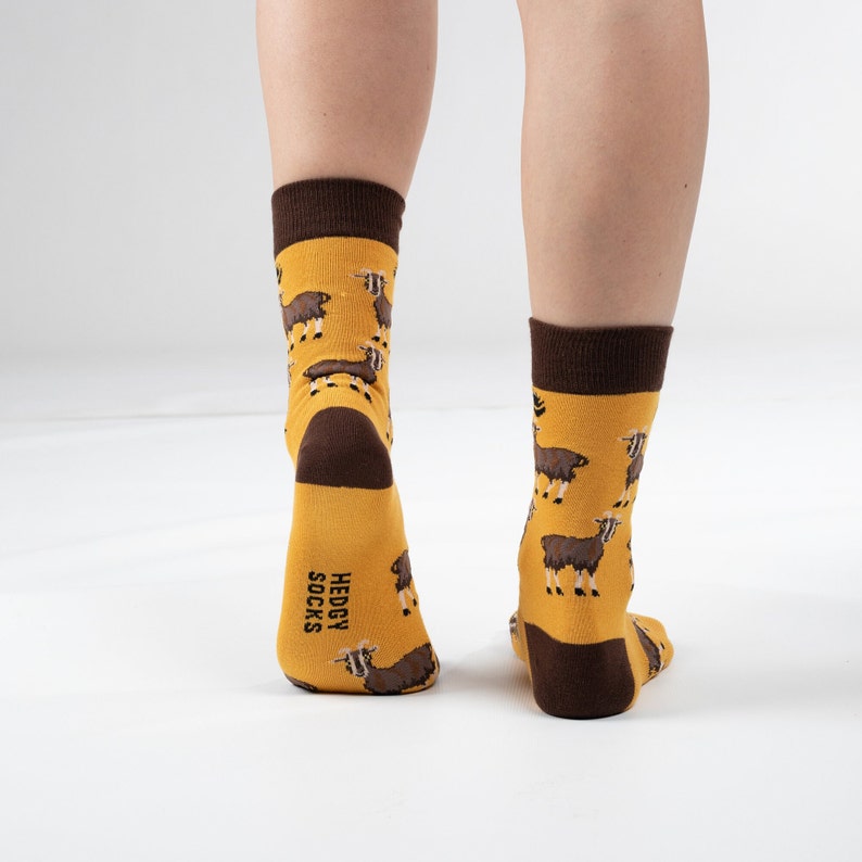 BAMBOO SOCKS GOAT Farm Animal Socks Goat Lover Goat Gifts Goat Presents ...