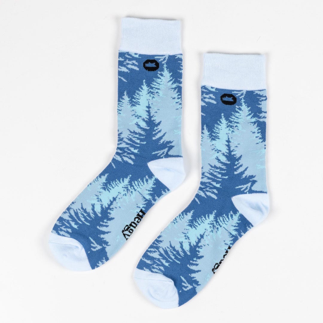 BAMBOO SOCKS | WINTER | Landscape Socks | Seasonal Socks | Winter Socks ...