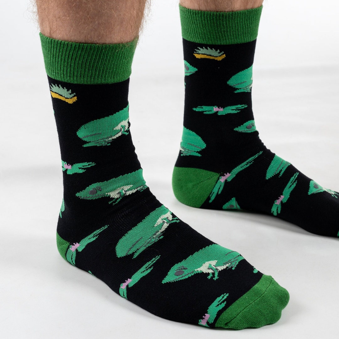 BAMBOO SOCKS FROG Toad Socks Amphibian Socks Bamboo - Etsy