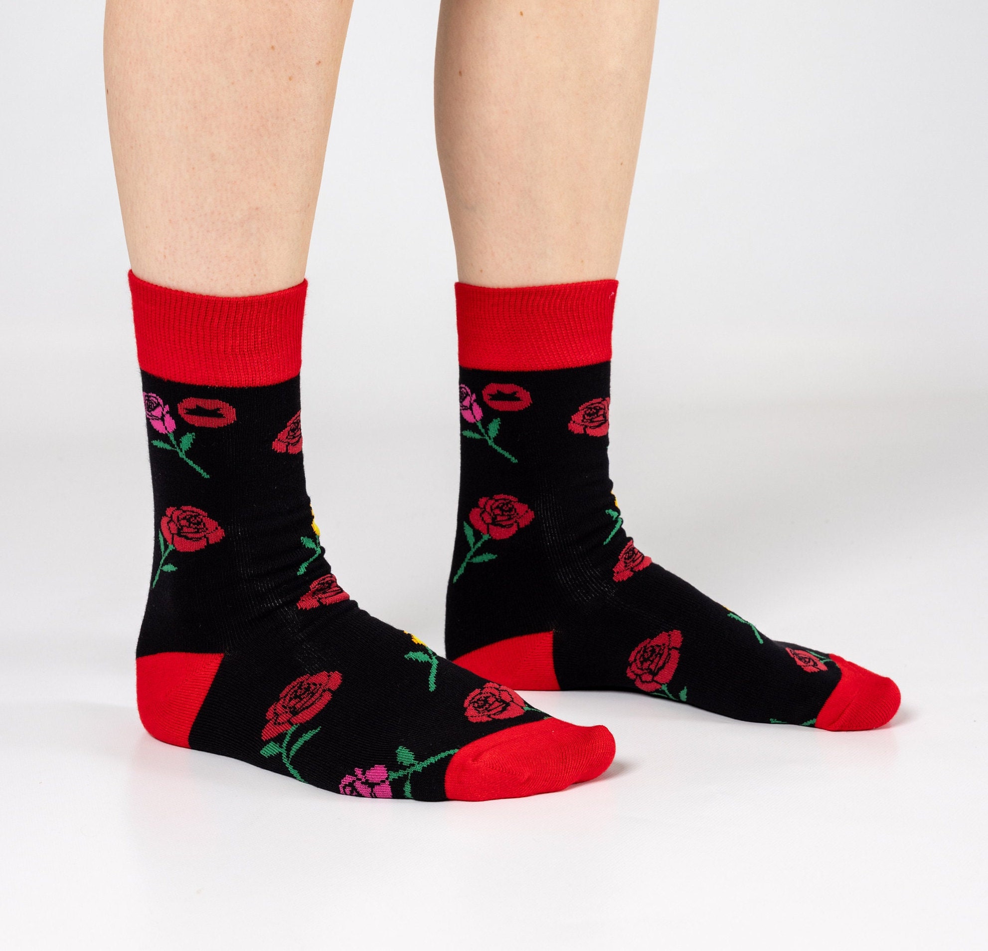 BAMBOO SOCKS | ROSE | Flower Socks | Nature Socks | Sustainable Socks ...