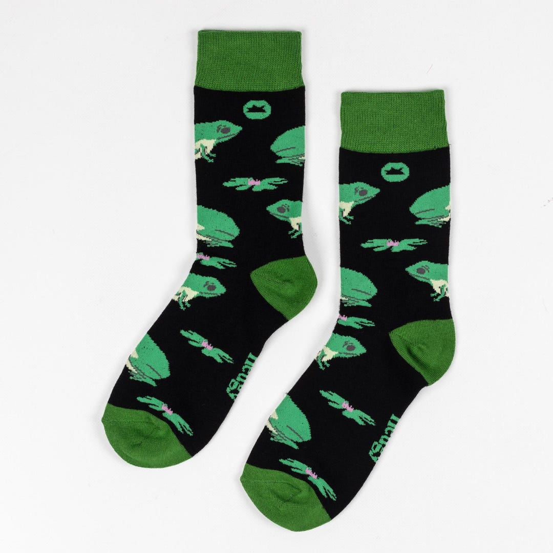 BAMBOO SOCKS | FROG | Toad Socks | Amphibian Socks | Bamboo Socks ...