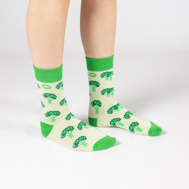 BAMBOO SOCKS | BROCCOLI | Vegetable Socks | Novelty Socks | Food Socks ...