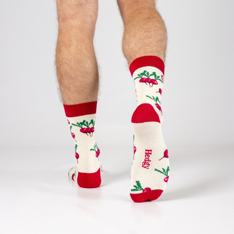 BAMBOO SOCKS | RADISH | Vegetable Socks | Sustainable Socks | Veggie ...