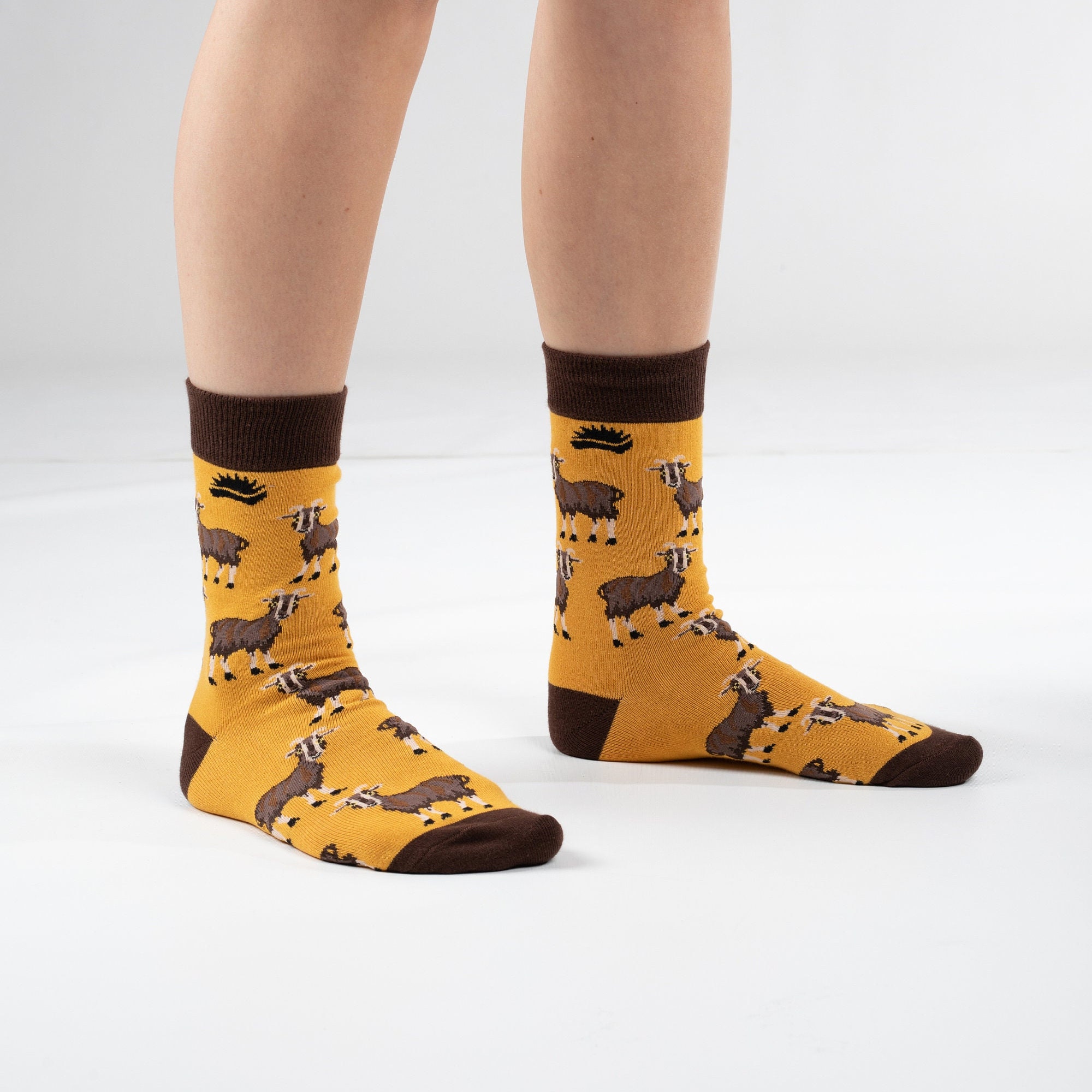 BAMBOO SOCKS GOAT Farm Animal Socks Goat Lover Goat Gifts Goat Presents ...