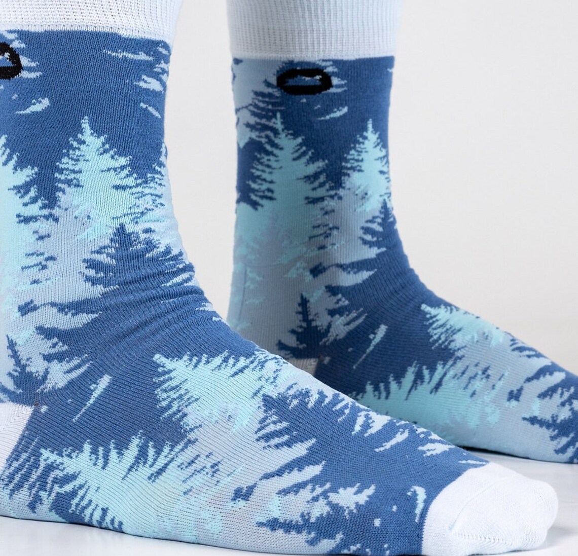 BAMBOO SOCKS | WINTER | Landscape Socks | Seasonal Socks | Winter Socks ...